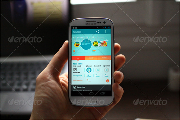 50+ Android App Design Templates Free PSD Download