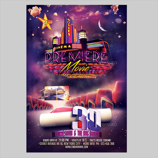 52+ Movie Flyer Designs Free PSD, Word Templates