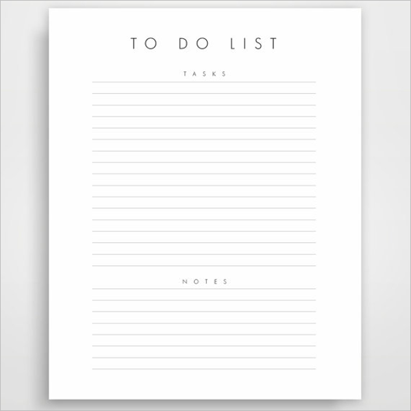 83+ To Do List Templates Free PDF, Excel, Word, Doc Formats