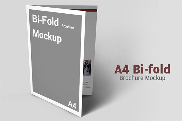66+ A4 Brochure Mockup Templates Free PSD Designs