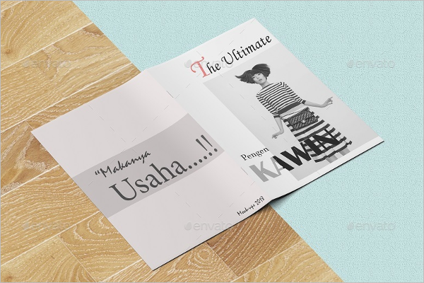 66+ A4 Brochure Mockup Templates Free PSD Designs