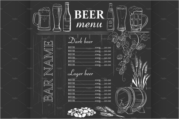 54+ Bar Menu Templates Free PSD, Word, PDF Design Ideas Download