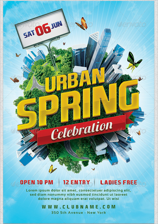 43+ Spring Flyer Templates Free PSD, Word Design ideas