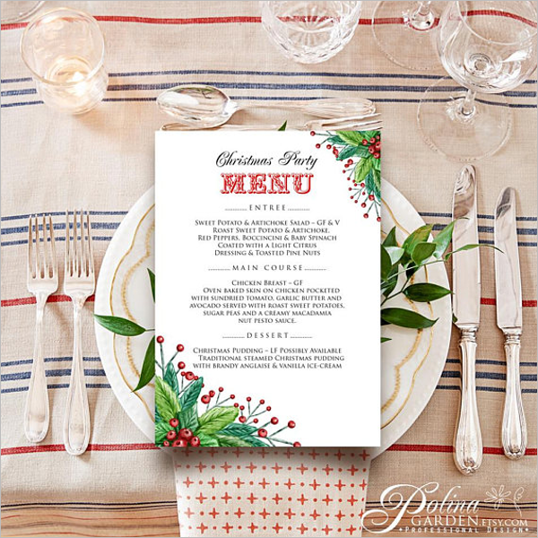 37+ Birthday Menu Card Templates Free PSD, Word Design Ideas