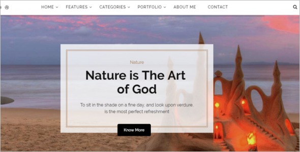 50+ Blog Design Templates PSD Free Website Themes | Creativetemplate