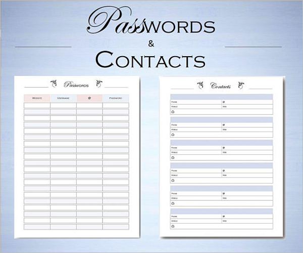 30+ Address Book Templates Free Word, Excel, PDF Designs