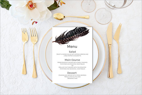 37+ Birthday Menu Card Templates Free PSD, Word Design Ideas