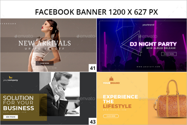 37+ Facebook Banner Templates Free PSD Ad Designs