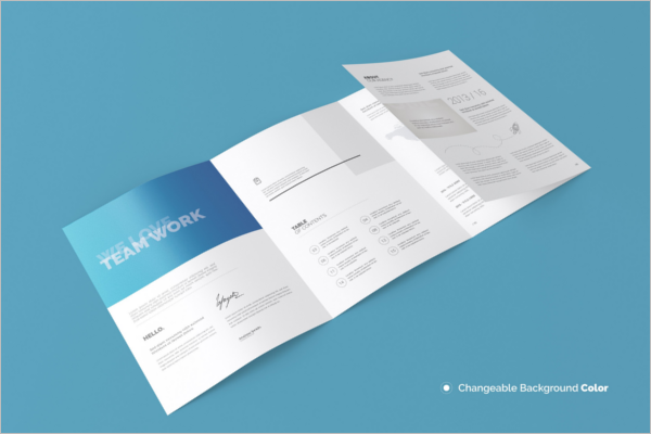 4 Fold Brochure Template Word - Ablebionics