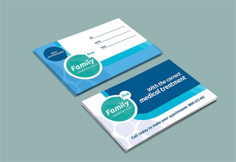 23+ Hospital Business Card Templates Free PSD Designs