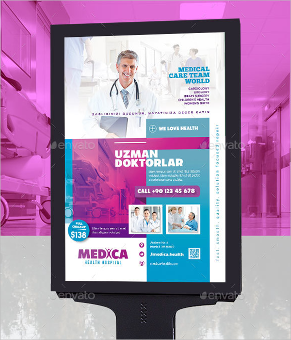 30+ Medical Poster Templates Free Word, PPT, PSD Designs