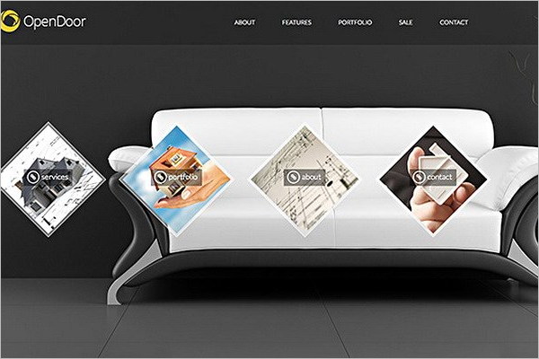 64+ Best Interior Design Templates Free Website Themes