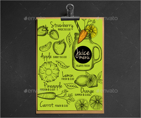 54+ Bar Menu Templates Free PSD, Word, PDF Design Ideas Download