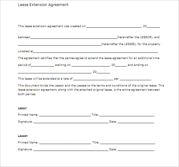 75+ Lease Templates Free Word, PDF, Doc Formats Download