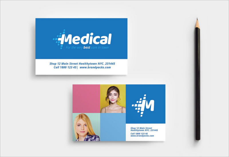 23+ Hospital Business Card Templates Free PSD Designs