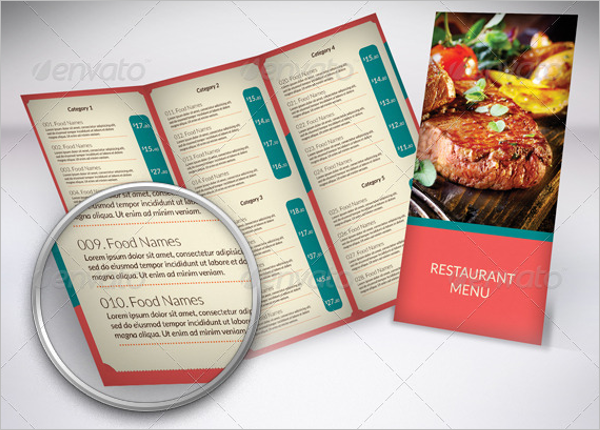 46+ Tri-Fold Menu Templates Free Word, PSD Designs