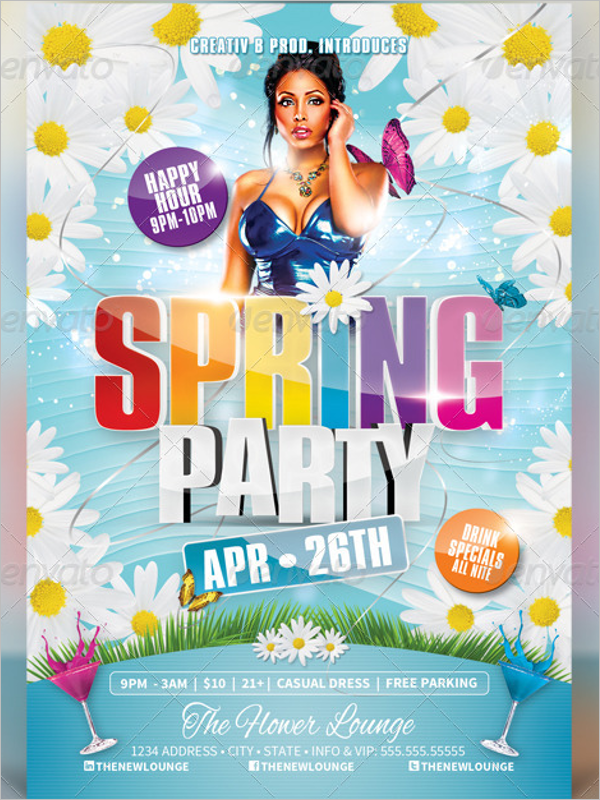 43+ Spring Flyer Templates Free PSD, Word Design ideas
