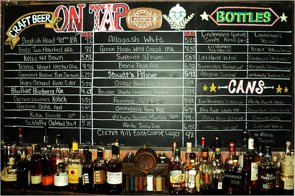 54+ Bar Menu Templates Free PSD, Word, PDF Design Ideas Download