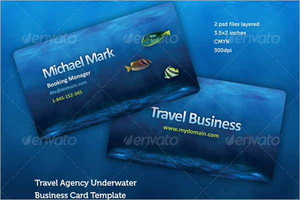 27+ Travel Business Card Templates Free PSD Designs