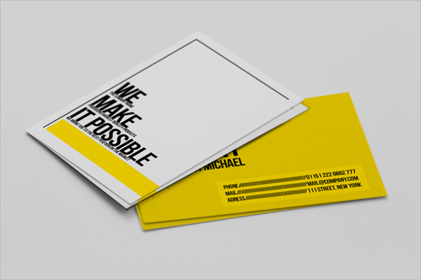 44+ Yellow Business Card Templates Free PSD, Vector Designs