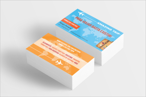 27+ Travel Business Card Templates Free PSD Designs