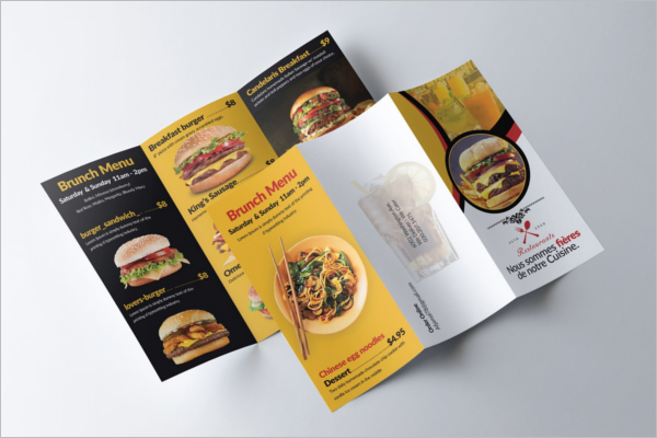 46+ Tri-Fold Menu Templates Free Word, PSD Designs