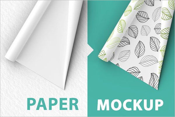 40+ Paper Mockups Free PSD Download Templates