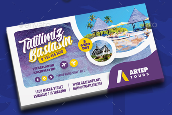 27+ Travel Business Card Templates Free PSD Designs