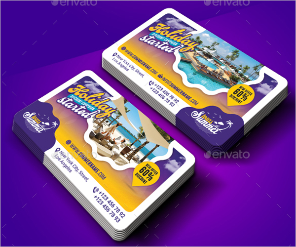 27+ Travel Business Card Templates Free PSD Designs