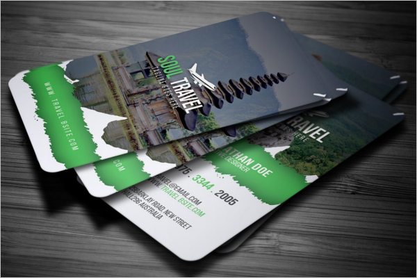 27+ Travel Business Card Templates Free PSD Designs