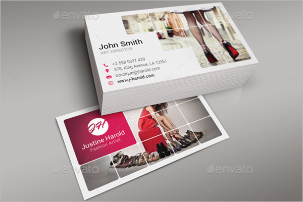72+ Fashion Business Cards Templates Free PSD Vector Designs
