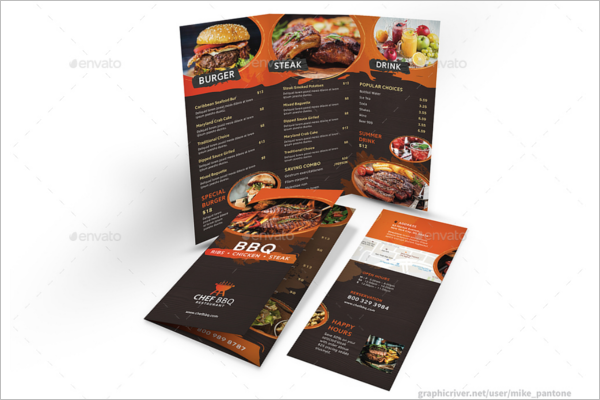 46+ Tri-Fold Menu Templates Free Word, PSD Designs