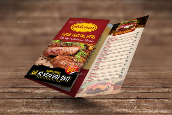 46+ Tri-Fold Menu Templates Free Word, PSD Designs