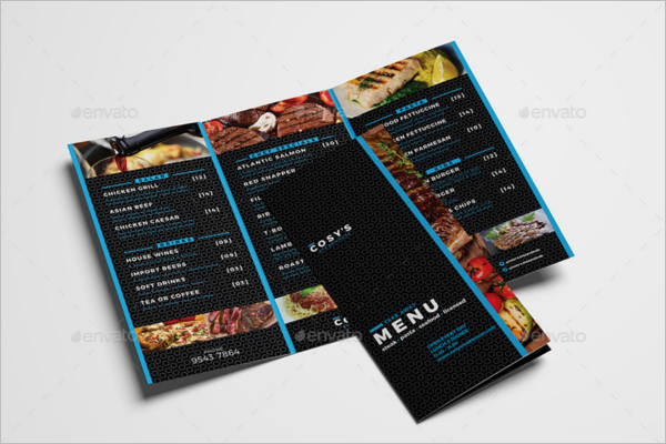 46+ Tri-Fold Menu Templates Free Word, PSD Designs