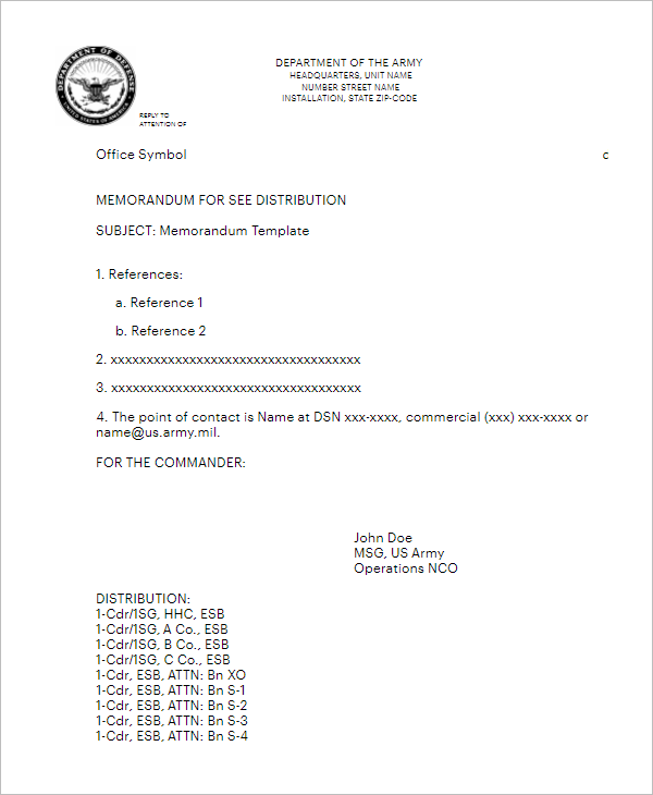 25+ Memorandum Templates Free Word, PDF, DOC Formats