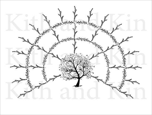 18+ 4 Generation Family Tree Templates Free Word, PDF Formats