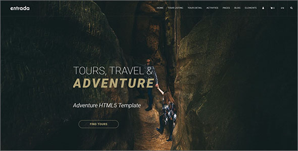 43+ Travel HTML Templates Free Website Themes