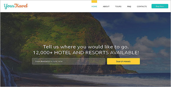 43+ Travel HTML Templates Free Website Themes