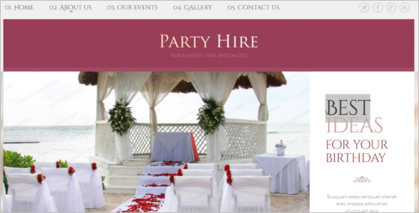 40+ Event Management Website Templates Free Website Themes