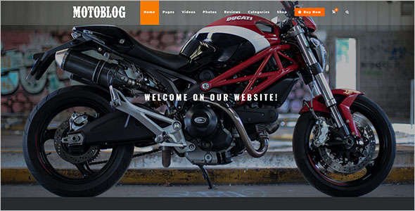27+ Motorcycle Website Templates Free Responsive Themes