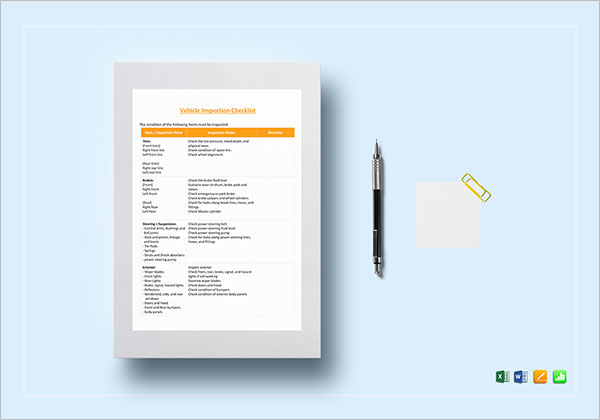 37+ Blank Checklist Templates Free Word, Excel, PDF Formats