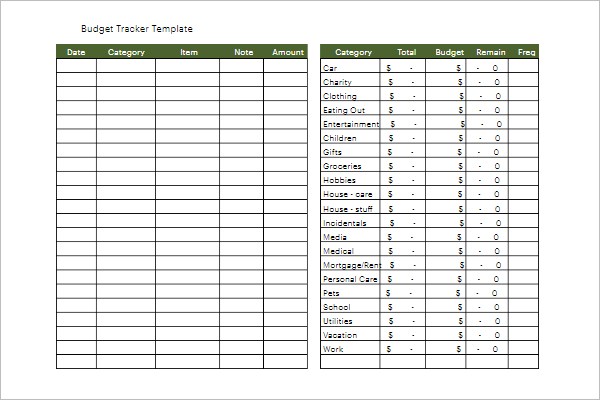 16+ Free Budget Tracking Templates Excel Formats