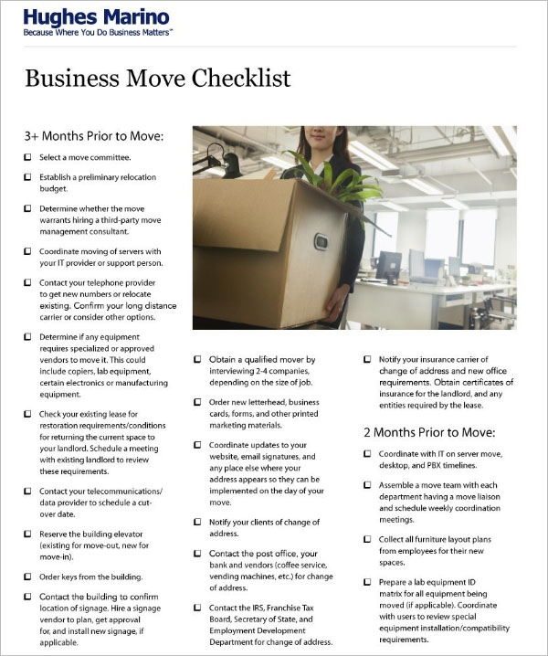 46+ Download Free Moving Checklist Templates Today!
