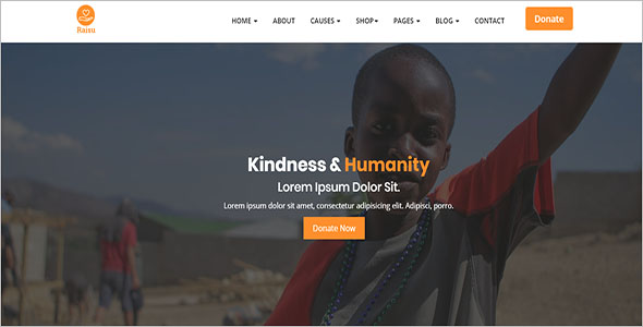 27+ Non Profit Bootstrap Templates Free Website Themes