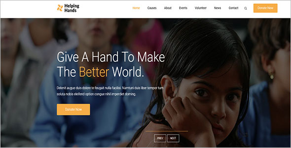 27+ Non Profit Bootstrap Templates Free Website Themes