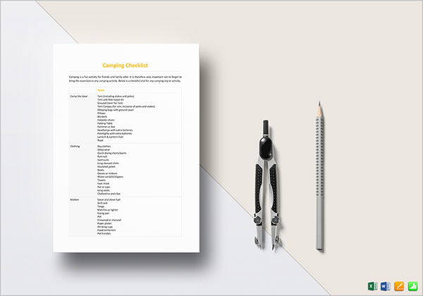 37+ Blank Checklist Templates Free Word, Excel, PDF Formats