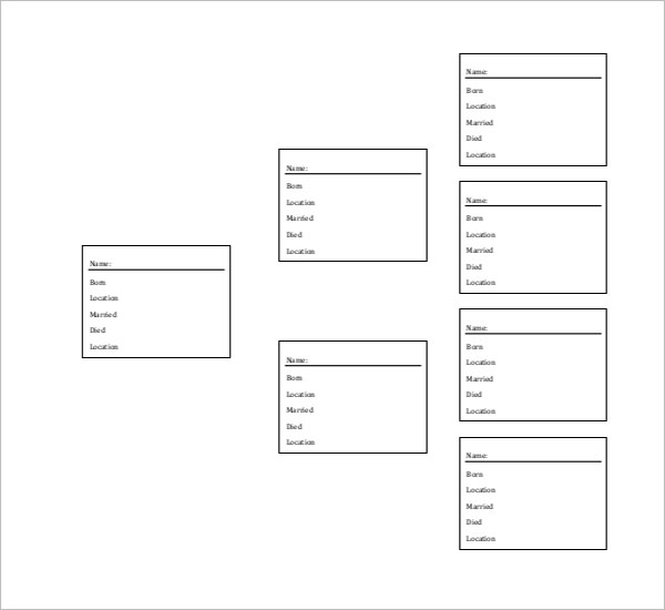 15+ Family Tree Diagram Templates PDF, Word, Excel Formats