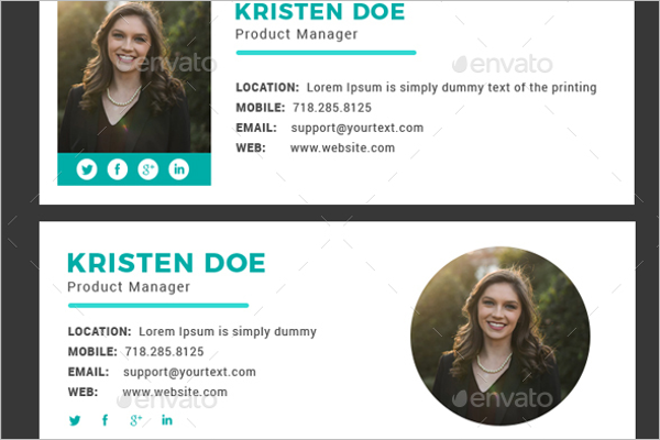 6+ Email Signature Etiquettes - Free Examples