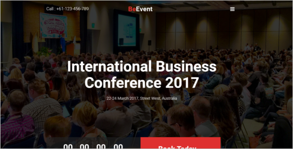 40+ Event Management Website Templates Free Website Themes