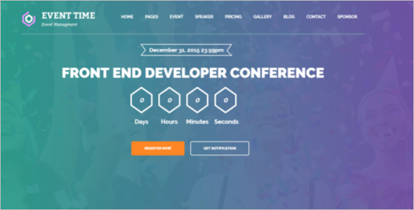 40+ Event Management Website Templates Free Website Themes